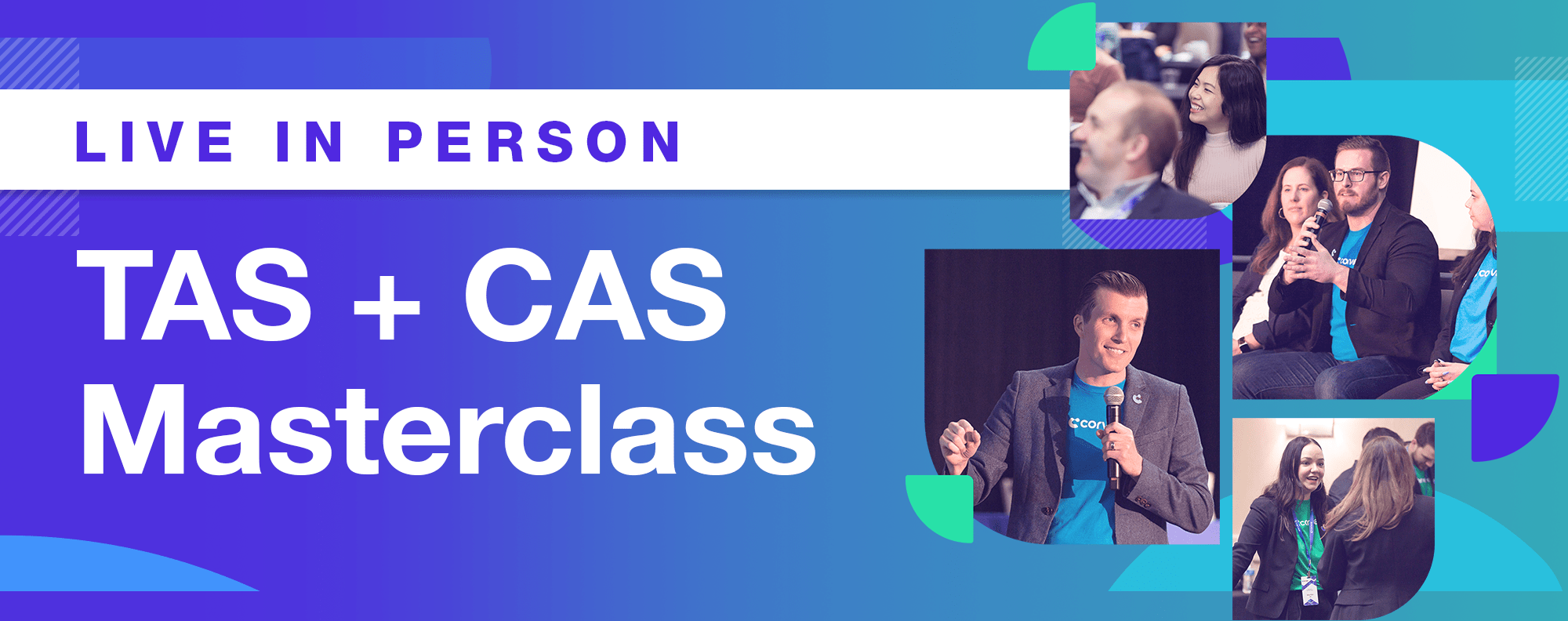 LIVE IN PERSON | TAS + CFO Masterclass
